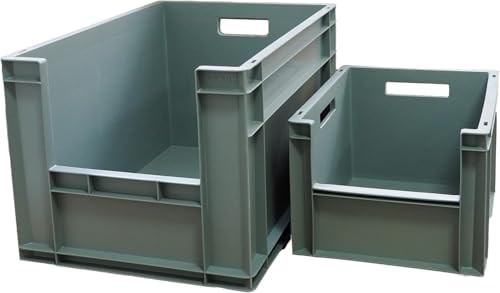 Industrial Plastic Storage Boxes, Stackable Heavy Duty Crate, Container ...