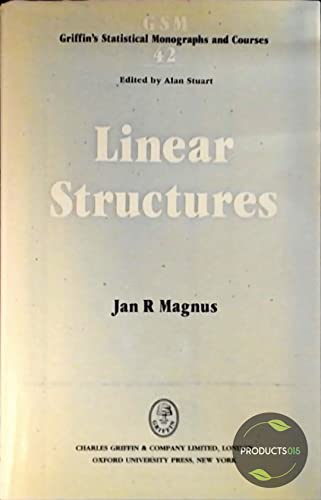 Linear Structures: Amazon.co.uk: Magnus, Jan R.: 9780852642993: Books