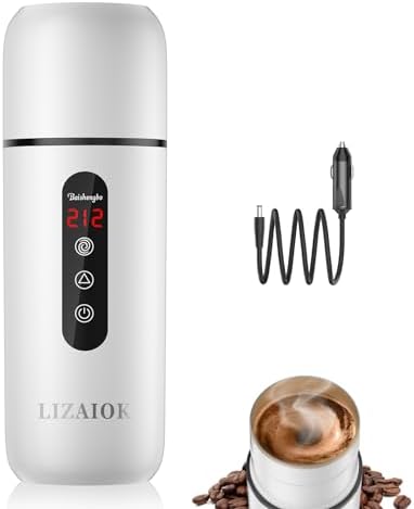 Amazon.com: Travel Portable Compact Electric Kettle Smart Digital ...