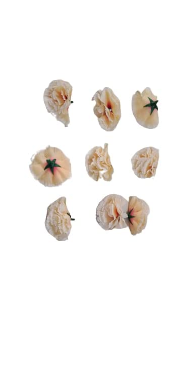 Buy Fulwari Flower Artificial Loose Carnation Flower Fabric,Pack of 50 ...