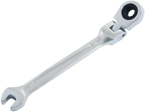 Murtenze 1/4 Inch Flex-Head Ratcheting Combination Wrench - SAE - 72 ...