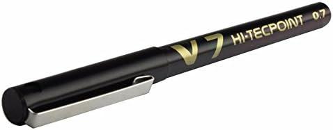 PILOT V7 HI-TECPOINT F BLACK : Amazon.fr: Office Products