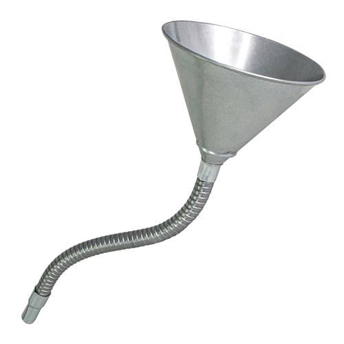 Snapklik.com : LUMAX LX-1704 Silver Galvanized Funnel