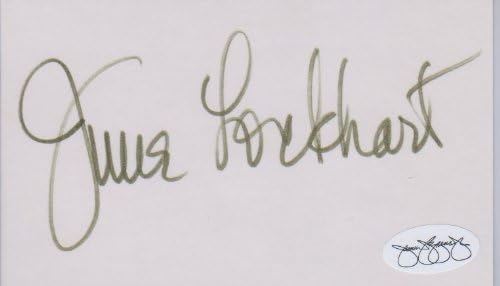 June Lockhart Cut Autograph 3x5 Card JSA at Amazon's Entertainment ...