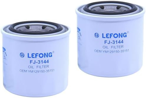 Amazon.com: 2 Pack of LEFONG FJ-3144 Oil Filter Replaces 129150-35170 ...