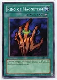 Amazon.com: Yu-Gi-Oh! - Ring of Magnetism (MRD-139) - Metal Raiders ...