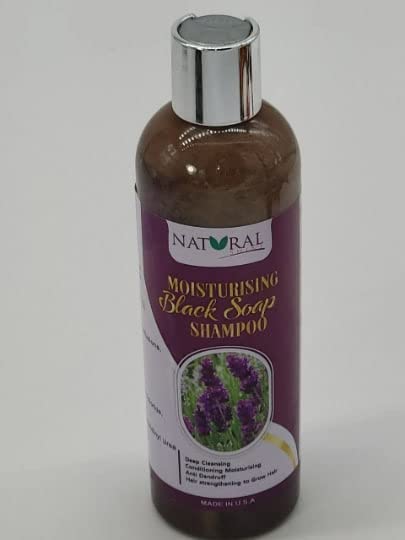 Amazon.com : Natural2shine African Black Soap Shampoo – Natural Shampoo ...