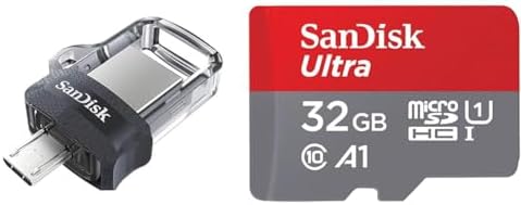 SanDisk Ultra Dual 64 GB USB 3.0 OTG Pen Drive (Black) : Amazon.in