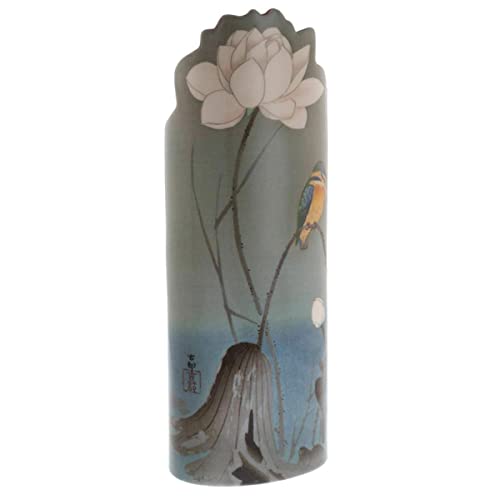 Kason – Kingfisher with Lotus Flower Vase – BigaMart
