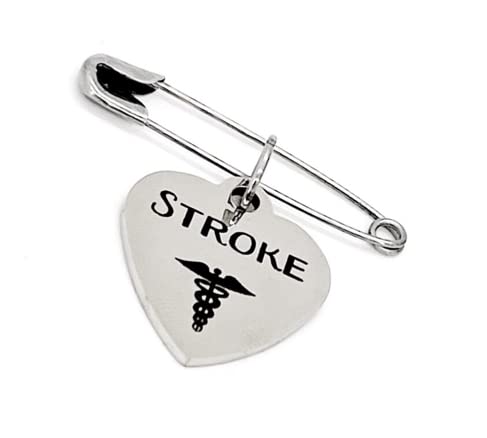 Amazon.com: Stroke Pin, Medical Pin, Stroke Notice, Medical Awareness ...