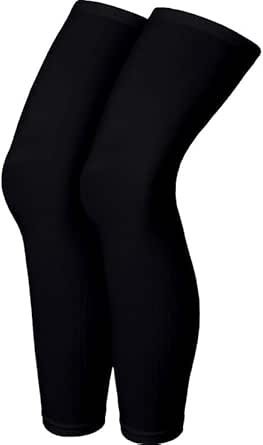 Amazon.com: Shirsh UV Sun Protection Leg sleeve For Men's Women's - UPF ...