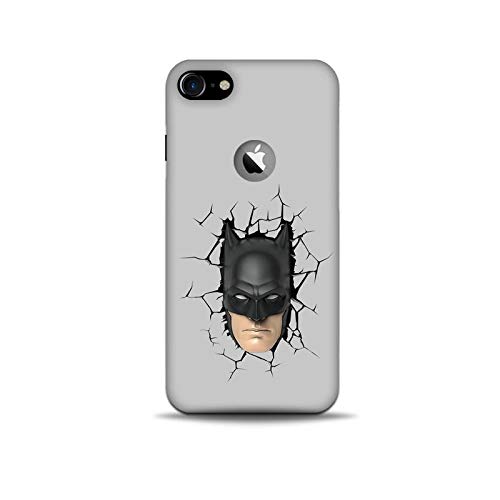 Kinwar Traders Batman Back Cover for I Phone 8 Logo Cut : Amazon.in ...