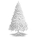 Amazon.com: BenefitUSA 7.5' Classic Pine Tree Artificial Realistic ...