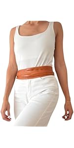 ADA Collection CLASSIC OBI BELT at Amazon Women’s Clothing store