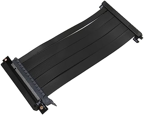 PCIe 4.0 Riser Cable, Dual Reverse PCIE4.0 X16 Graphics Card ...