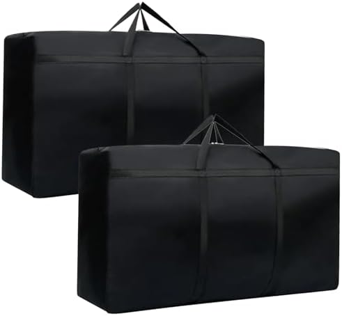 YOUNTHYE 2 Pack Large Storage Bags, 230L Moving Bags Extra Large Strong ...