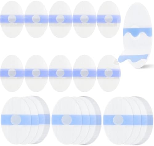 Amazon.com: Whaline 60Pcs Silicone Ear Patch with Cotton Core Soft ...