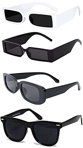 Buy Sheomy Unisex Combo offer pack of 4 MC stan goggles MC stan shades ...
