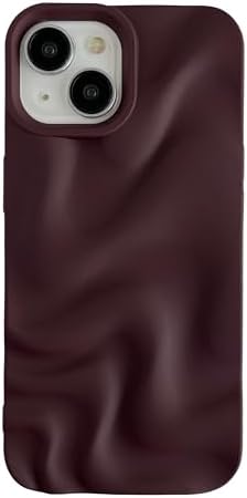 Amazon.com: Caseative for iPhone 15 Case,Water Ripple Pattern Curly ...