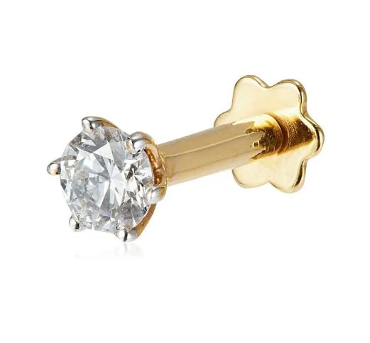 Buy Venus Gems Gallery Fabulous Diamond Nose Pin Original Certified IGL ...