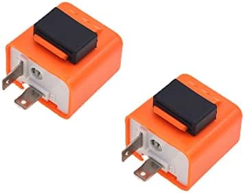 Amazon.com: Tallew 4 Pcs 12V 2 Pin Electronic Turn Signal Flasher Relay ...