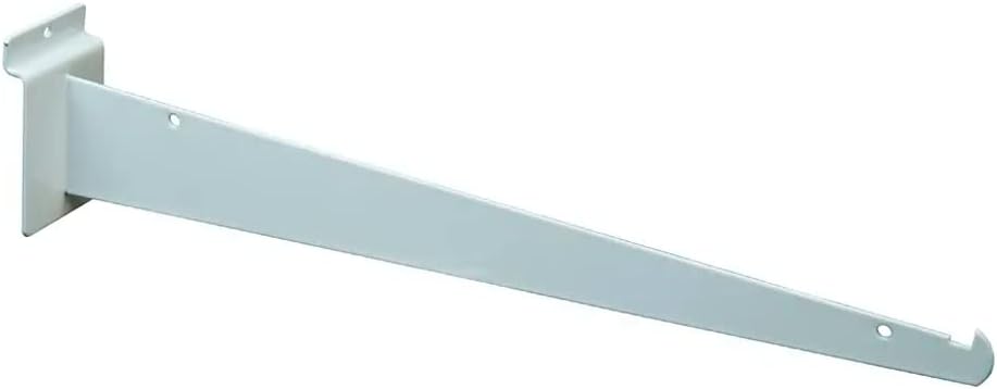 Amazon.com: DISPLAYS101 24-Pack 16" White Slatwall Knife Shelf Bracket ...