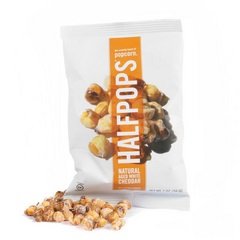 Amazon.com: Halfpops Popcorn Aged White Cheddar - 2 oz