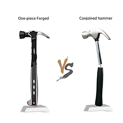 DuPont One-Piece Forged Claw Hammer, Utility Hammer With Safe Anti-Slip ...