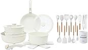Amazon.com: Country Kitchen Cookware Set with Removable Handle, Oven ...