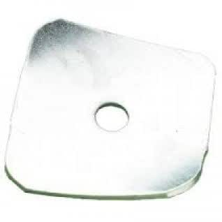 DIAMOND CURVED ROOFING WASHERS (ZINC & CLEAR) 8 mm (PACK OF 25 ...