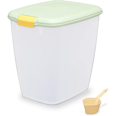 Amazon.co.jp: Iris Ohyama MFS-10 Sealed Food Stocker, Green : Home ...