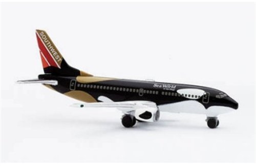 Buy Herpa 500357 Boeing 737-300 Southwest Airlines SWA Seaworld Shamu 1 ...