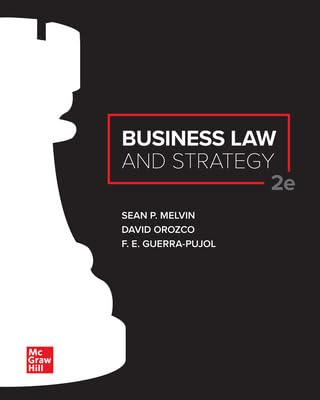 Loose Leaf for Business Law and Strategy: Melvin, Sean: 9781266394256: Amazon.com: Books