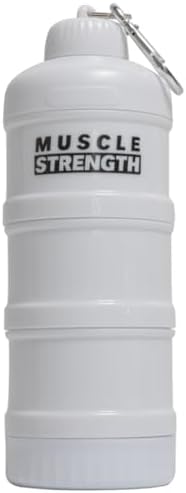 Amazon.com - Protein Powder Travel Container with Funnels & Carabiners ...