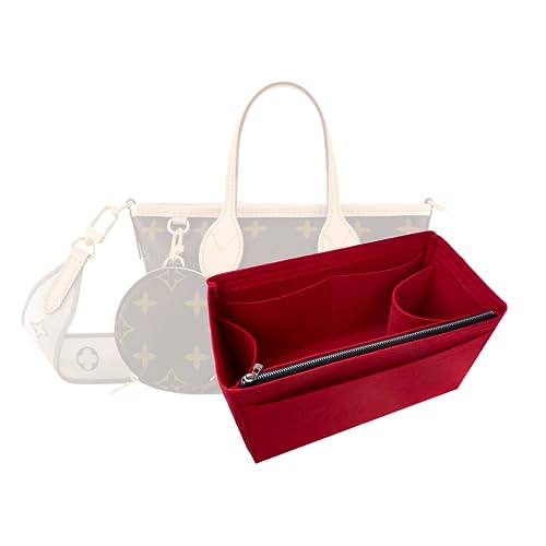 Amazon.com: Purse Organizer for Neverfull BB with zipper, Lv Neverfull ...