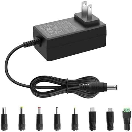 Amazon.com: Arkare 18V 1A 18W DC Power Supply Adapter AC/DC Charger AC ...