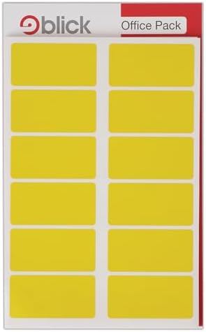 HERMA Self Adhesive Coloured Labels, 2 Labels per A4 Sheet, 100 Sheets ...