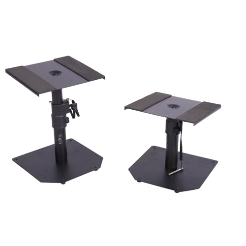 Thor Adjustable Studio Monitor Speaker STANDS DJ Recording (Pair ...