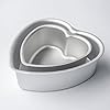 Amazon.com: kefyixc Heart Shaped Cake Pans 6&8 Inch 3 Inch Deep Other ...