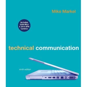 Technical Communication 9th (Nineth) Edition byMarkel: Mike Markel ...