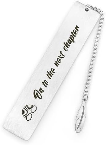 Amazon.com: Graduation Bookmark Gift, Metal Bookmark On to The Next ...