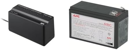 Amazon.com: APC UPS Battery Backup Surge Protector & Replacement RBC2 ...