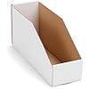 Amazon.com - EXYGLO Cardboard Storage Bins 35 Pack, 9.4x3x4.5 Inch ...