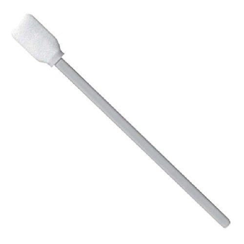 Texwipe TX714A Cleanroom Swab, 0.5"L Knit Polyester Tip, PP Handle; 100 ...