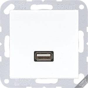 Jung - Plaque USB laquée anthracite mat : Amazon.fr: Bricolage