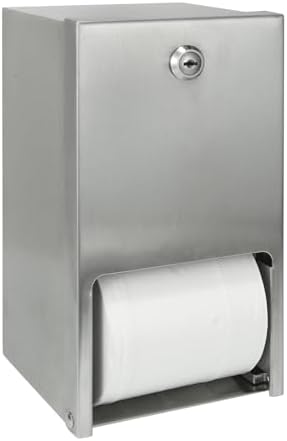Amazon.com: Commercial Toilet Paper Tissue Dispenser Dual Rolls Toilet ...