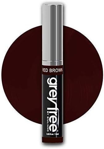 Amazon.com: Greyfree gray root touch-up Red-Brown hair mascara ...