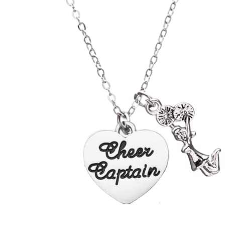 Amazon.com: Infinity Collection - Cheer Captain Necklace - Cheerleading ...