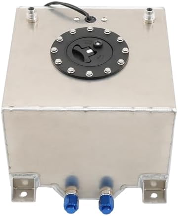 5 Gallon Universal Fuel Cell Tank Aluminum Polished Race Street Drift ...
