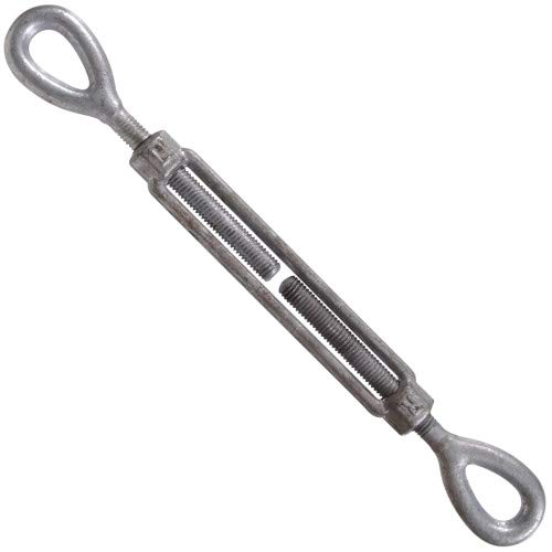 HiILLMAN Hardware Essentials Double Eye Turnbuckle (1/2"-13 x 19-1/8 ...